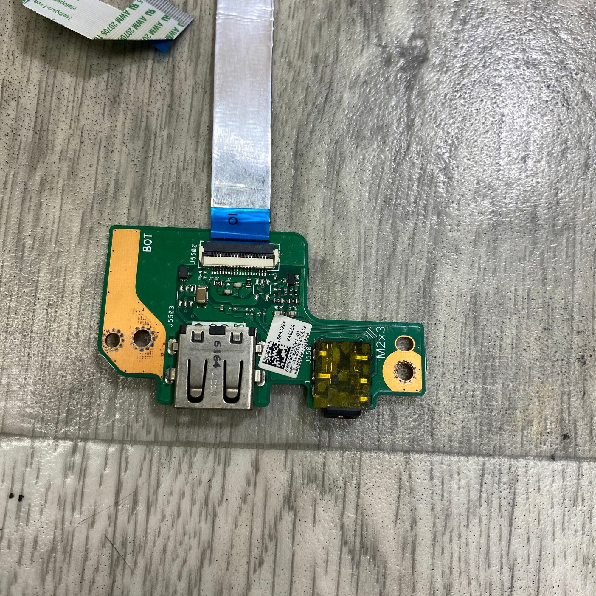 Плата USB Asus E502S со шлейфом — фото 1