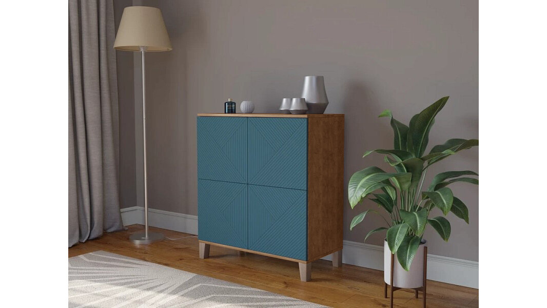 Комод Марвин 5 МДФ NEW 80x40x92 см, Дом мебели для вас