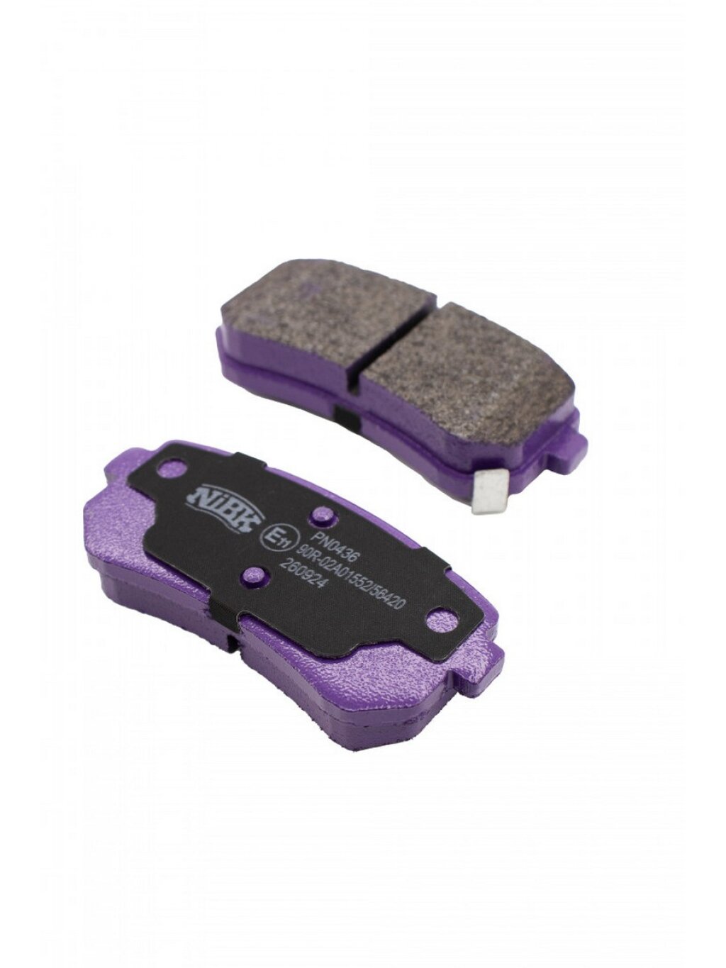 Колодки тормозные дисковые задние NIBK PN0436S