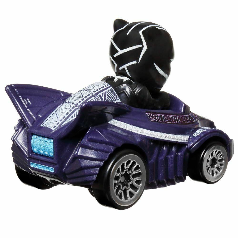 Игрушечная машинка Hot Wheels от Mattel, серия Racer Verse, тема «Чёрный Пантера», масштаб 1:64, инерционная, пластикова