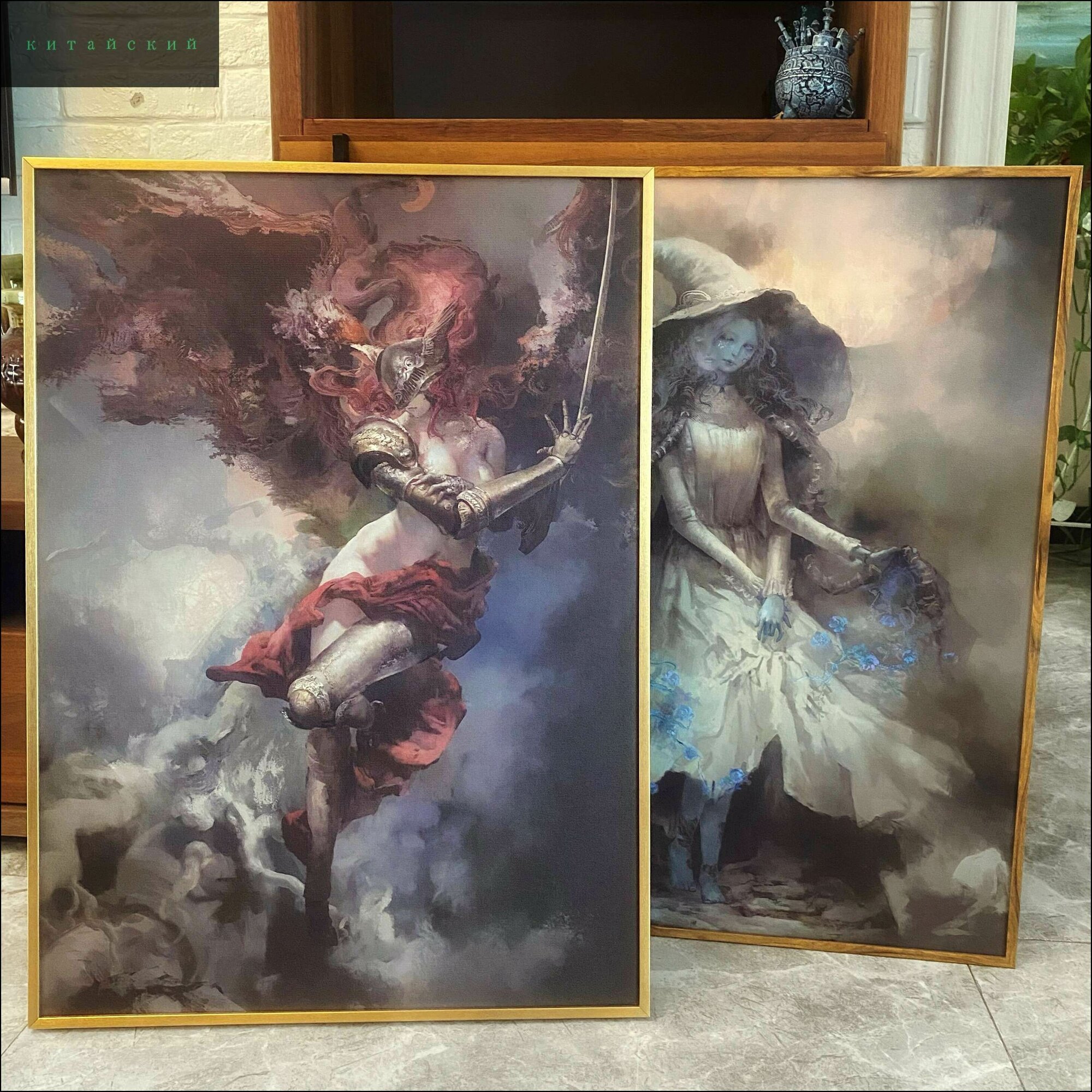 Elden Ring портрет персонажа "Malenia&50 x 70 см (без рами