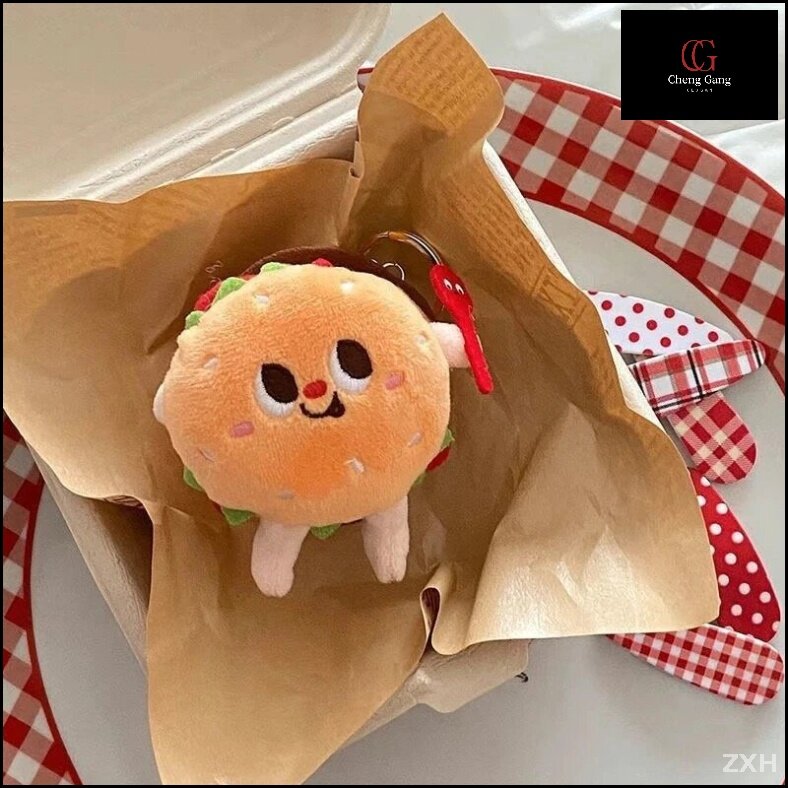 Эксклюзивная подвескабургер для декорирования сумки, выполненная как самостоятельный аксессуар