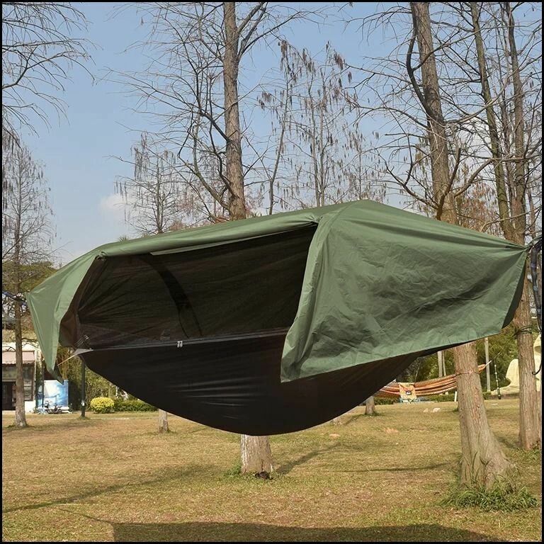 Многофункциональный дождевой противомоскитный гамак, палатка на кемпинговом дереве 270X140cm