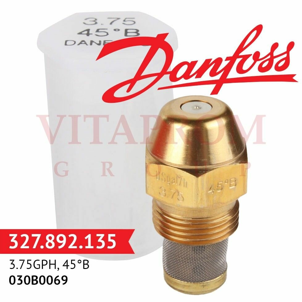 Форсунка Danfoss 3.75GPH, 45B, 030B0069