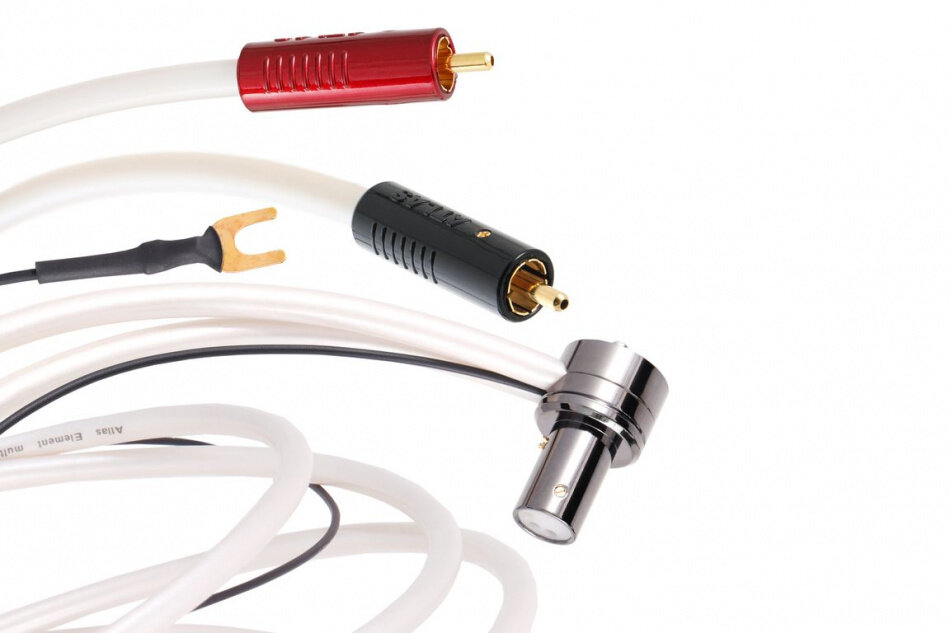 Atlas Element Tonearm 90 - Achromatic RCA - 0.75m Фоно кабель