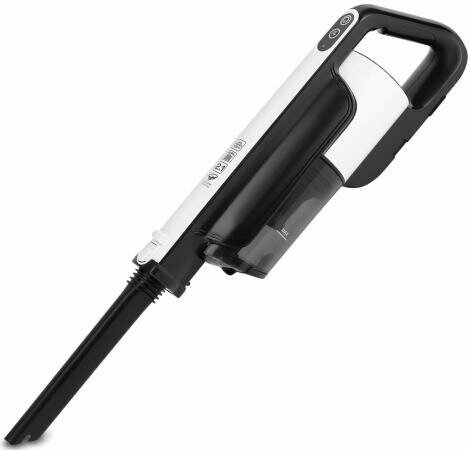 Вертикальный пылесос Maxwell MW-3246, 120Вт, белый/черный