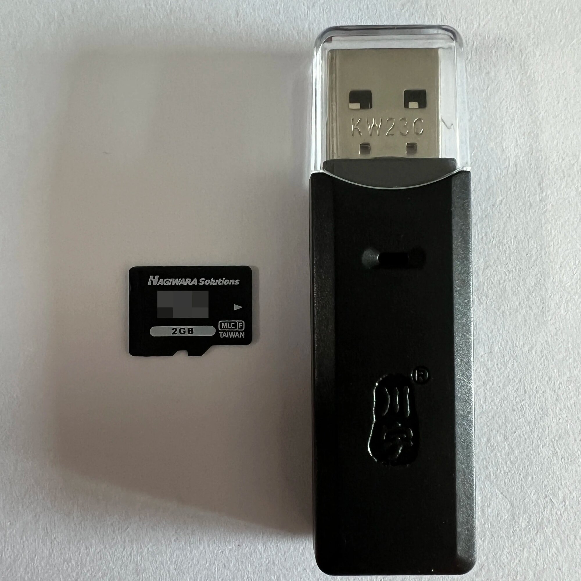 Оригинальная карта памяти HAGIWARA 2ГБ MicroSD WIth Reader