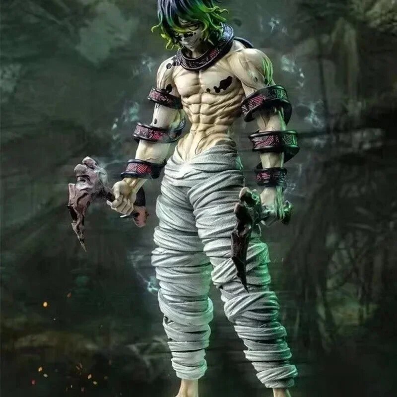 Аниме Demon Slayer: Kimetsu no Yaiba Фигурка Giyuutarou Daki Kokushibo Tsugikuni Yoriichi Douma Inosuke Фигурки Модель игрушки