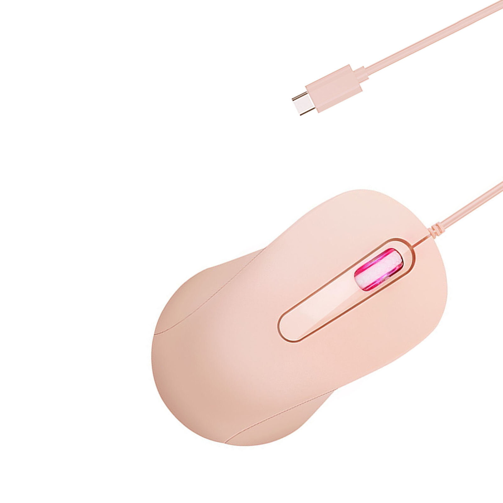 Мышь Type C, Шнур USB C Мыши Игровая Мышь Эргономичная 3 Кнопки 1000DPI для ПК, Ноутбуков и других Устройств Type C.