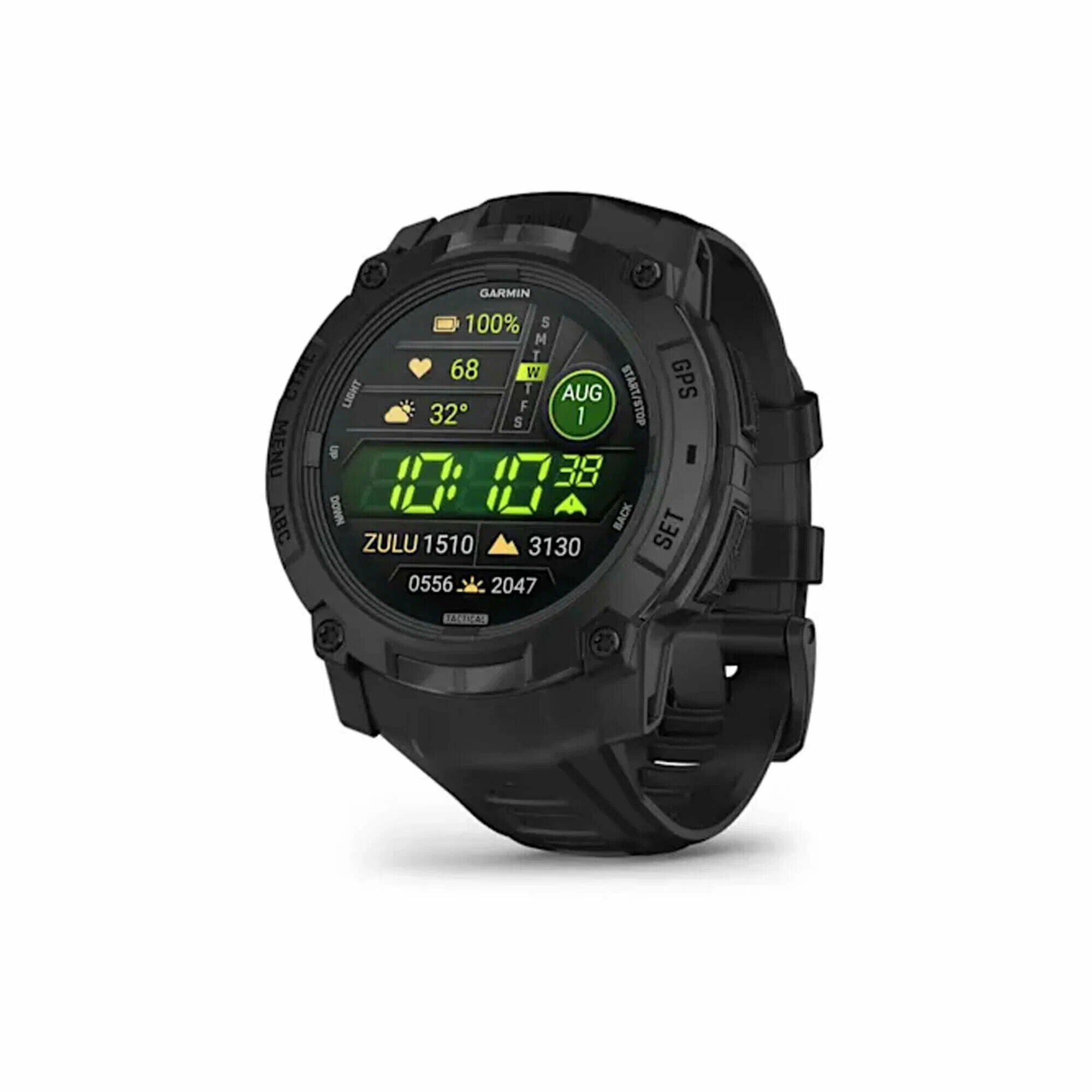 Умные часы Garmin Instinct 3 50 Mm Amoled Tactical Black with Black Band