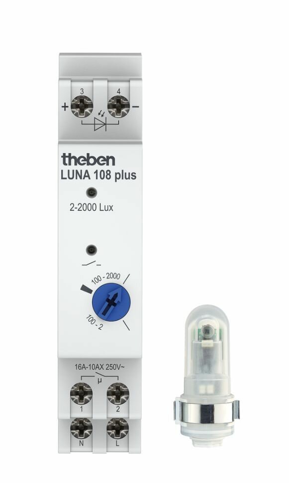 Сумеречный выключатель Theben LUNA 108 plus AL (1080910)