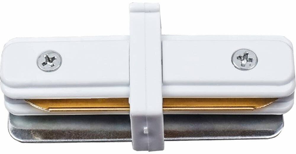 Соединитель Volpe для 2-х шинопроводов типа G, прямой внутренний однофазный UBX-Q122 G11 WHITE 1 UL-00006056