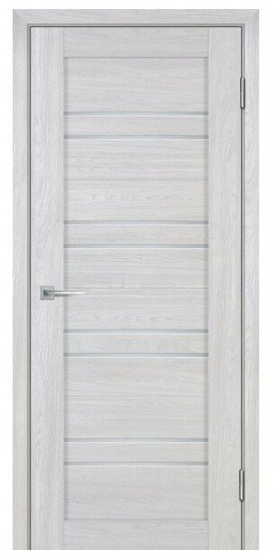 Лайт-19 (3D), арктик стекло белый сатинат Stabile porte