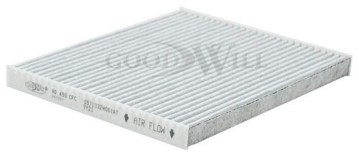 Фильтр салона угольный GoodWill AG 490 CFC