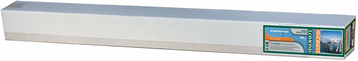 Рулон для плоттера Lomond фотобумага, 1067 м, 30 м, втулка 50,8 мм, 180 г/м2, матовый (1202093)