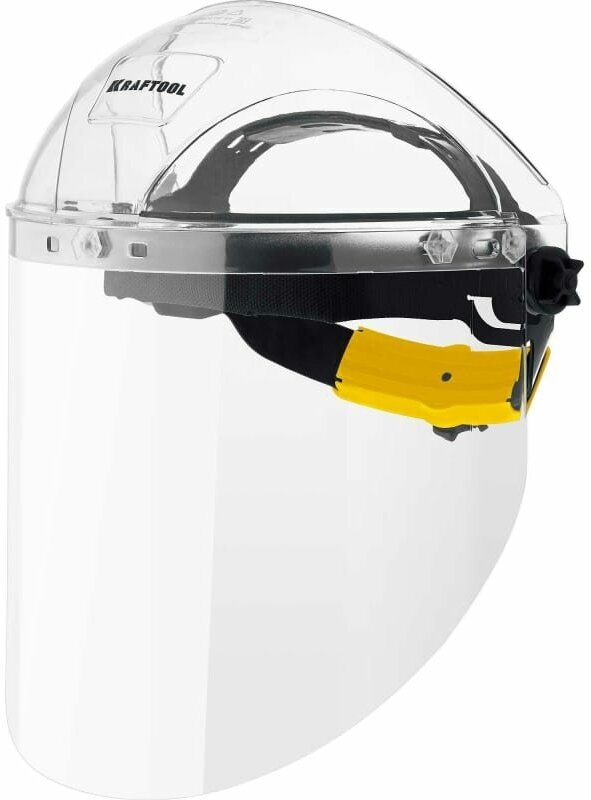 KRAFTOOL защитный лицевой щиток удлиненный экран 220x385 мм, модель 110811