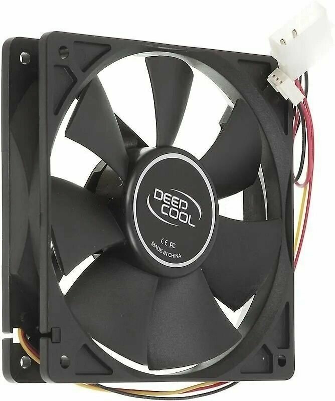 Вентилятор для корпуса 120x120 мм DeepCool XFAN 120 DP-FDC-XF120 (3пин, 120x120x25мм, 26дБ, 1300об/мин)