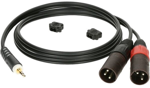 AY9-0200 Коммутационный кабель, 3.5мм-2xXLRm, 2м, Klotz