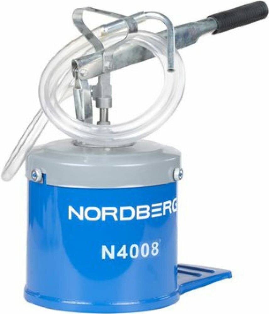 Установка для раздачи масла Nordberg N4008, ручная, стальная, 8л