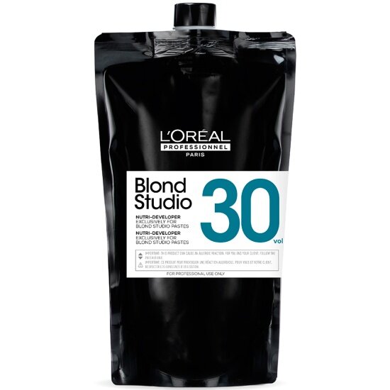 Нутри-проявитель L`oreal Professionnel Blond Studio Platinium 9% (30 vol), 1 л