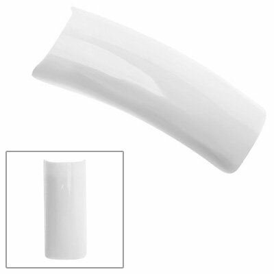 Типсы белые Классика 33W с узкой контактной зоной в боксе, 200шт, Т201-01,