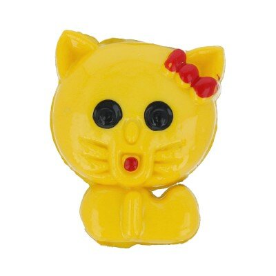 Пуговица "Gamma" AY 6800 28 " ( 18 мм) № D506 ярко-желтый