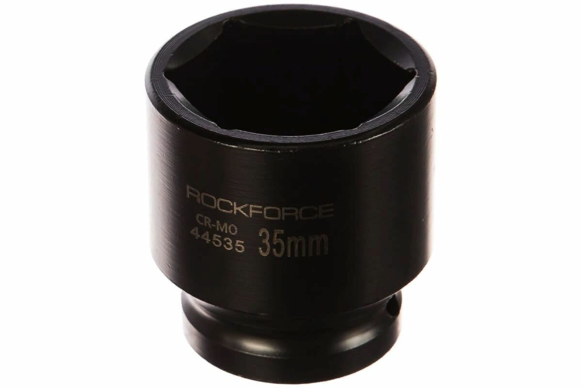 Головка торцевая 35мм 1/2" 6-гранная ударная L46мм ROCKFORCE RF-44535