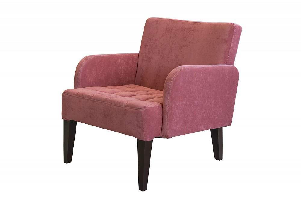 Кресло для отдыха Валери розовое, 85х74х79 см