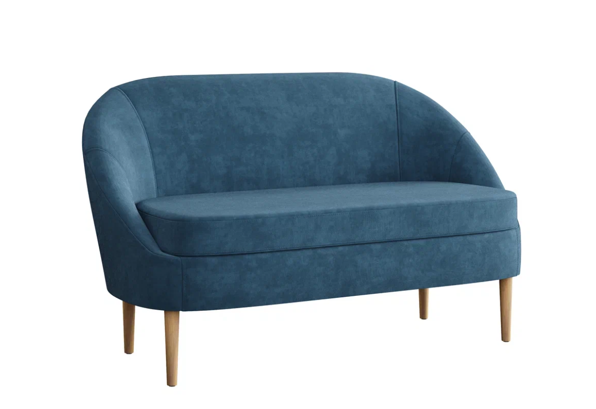 Диван Сильва Комо Модель 005 Велюр Вивальди 13 Размеры: Высота 860мм Глубина 775мм Ширина 1445мм