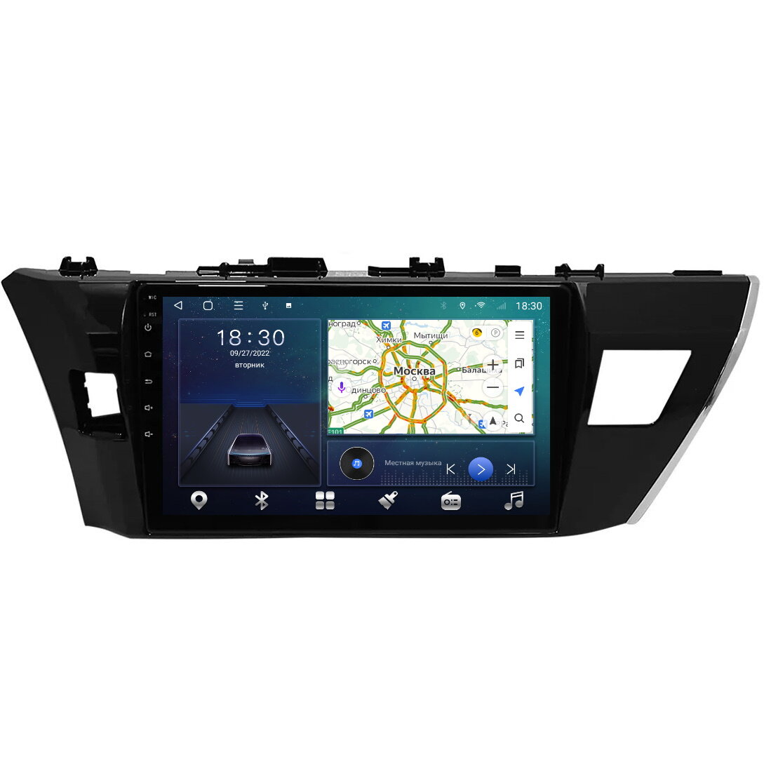 Магнитола CRS-300 Тойота Королла 2013-2016 Toyota Corolla E160-180 - Android 13 - Процессор 8 ядер - Carplay - DSP 36 полос - 4G(Sim)