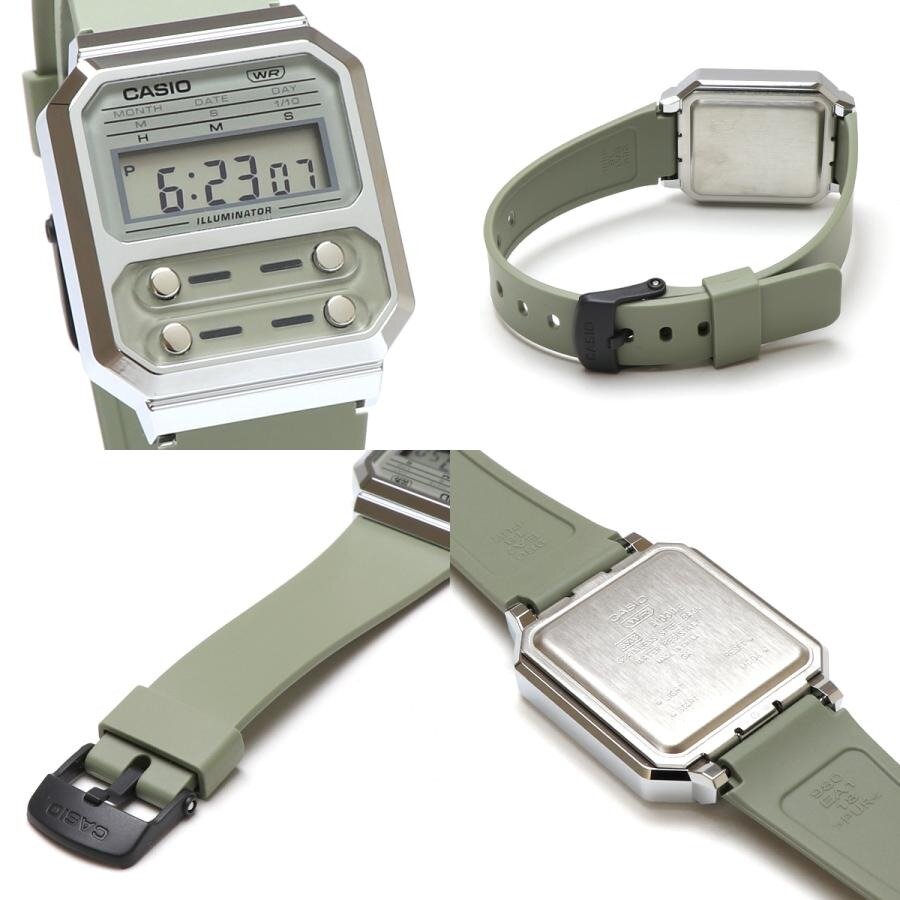 Наручные часы CASIO, зелeный — фото 1