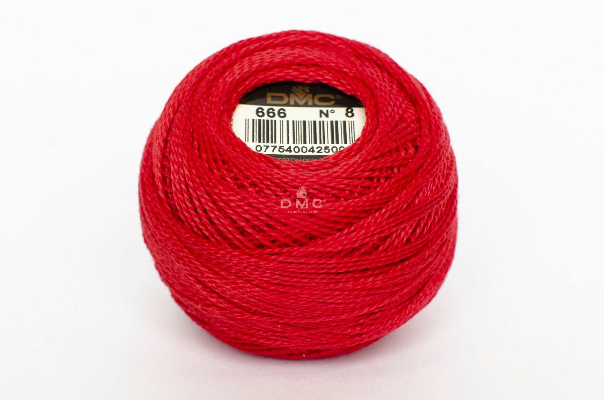 Мулине DMC Perle #8 (80 м.) арт. 116/8, цвет 0666