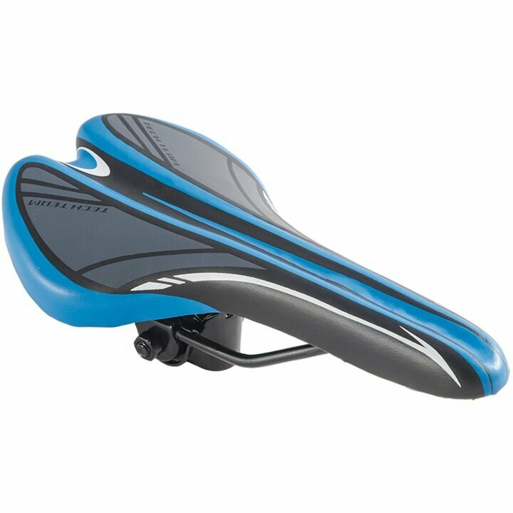 Седло велосипедное Спорт 286*135mm HF-MTB-090, Tech Team, велосипедный аксессуар для прогулок и обслуживания