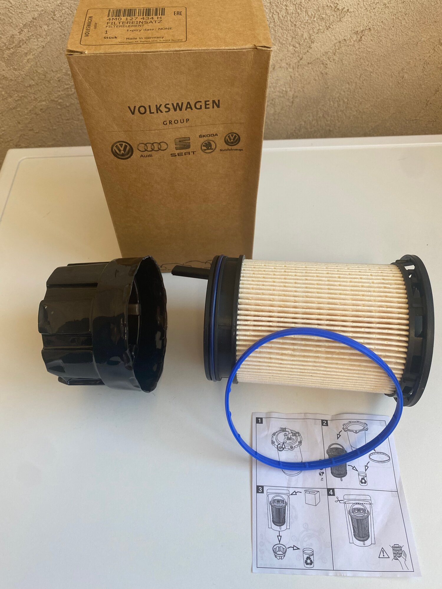 Топливный фильтр VAG Audi Q7 и Q8 4M0 127 434 H