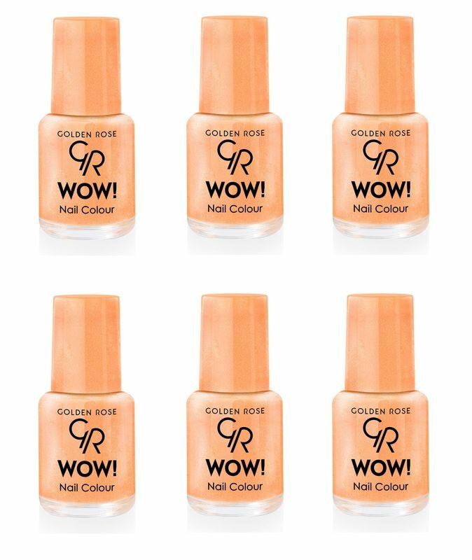 Golden Rose Лак для ногтей WOW! Nail Color, тон 112, 6 шт