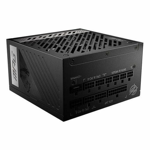 Блок питания MSI MPG A1000G, 1000Вт, 135мм, черный, retail [306-7zp7c11-ce0]