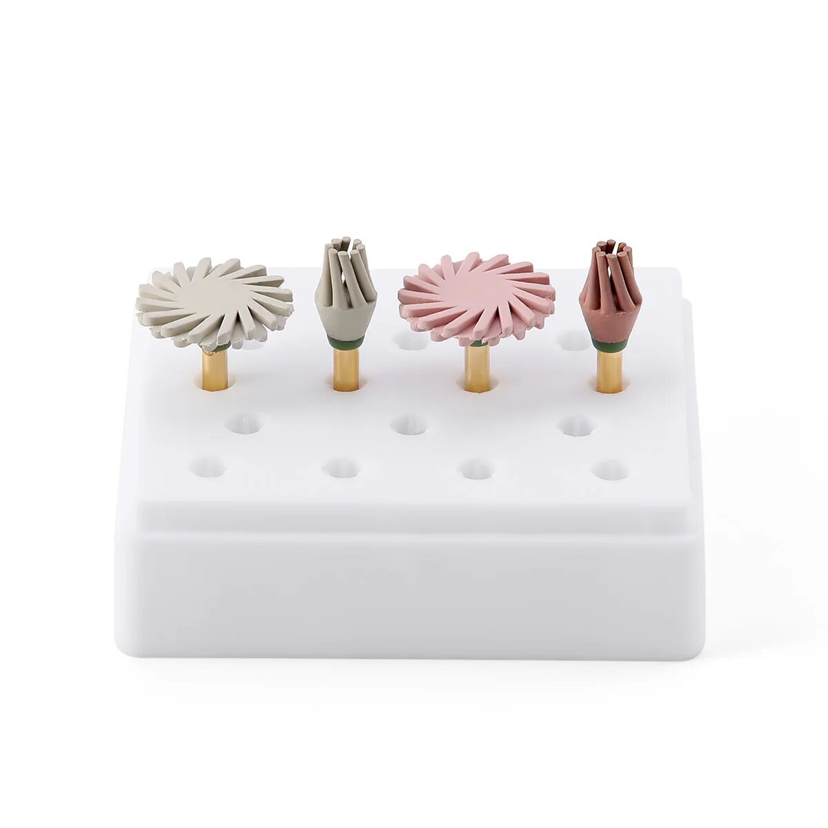 AZDENT Силиконовые полировальные диски для зубов 2,35 мм Type B 4pcs Set