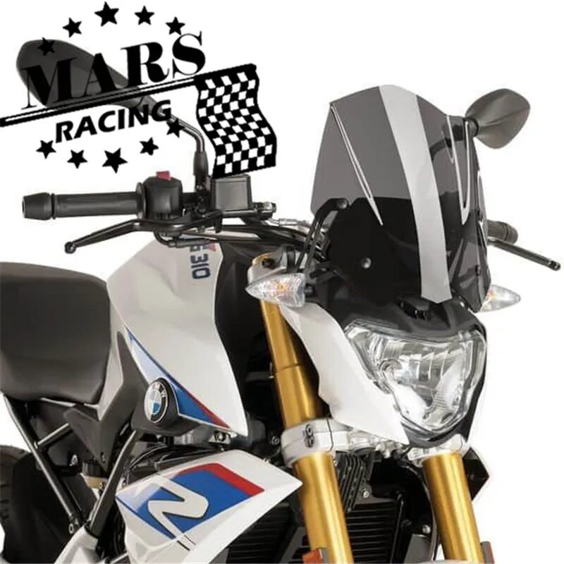 Ветровое стекло BMW G310R 2016-2021, темно-серое