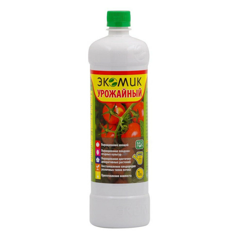 Удобрение Экомик урожайный 1л Биопрепарат Биотехсоюз
