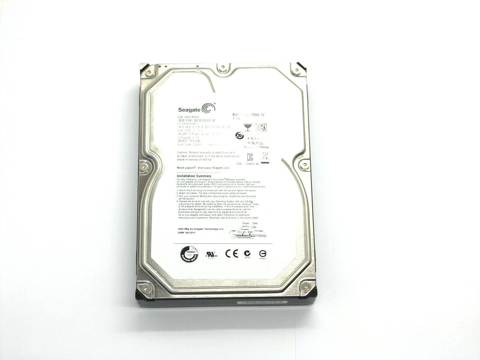 Жесткий диск 3,5" 1TB Seagate ST31000524AS SATA