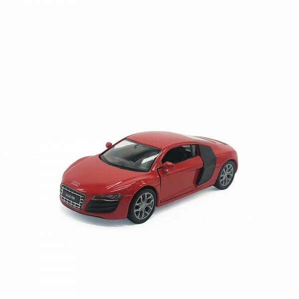 Машинка Welly 2009 Audi R8 Coupe V10, красный, арт.43633W