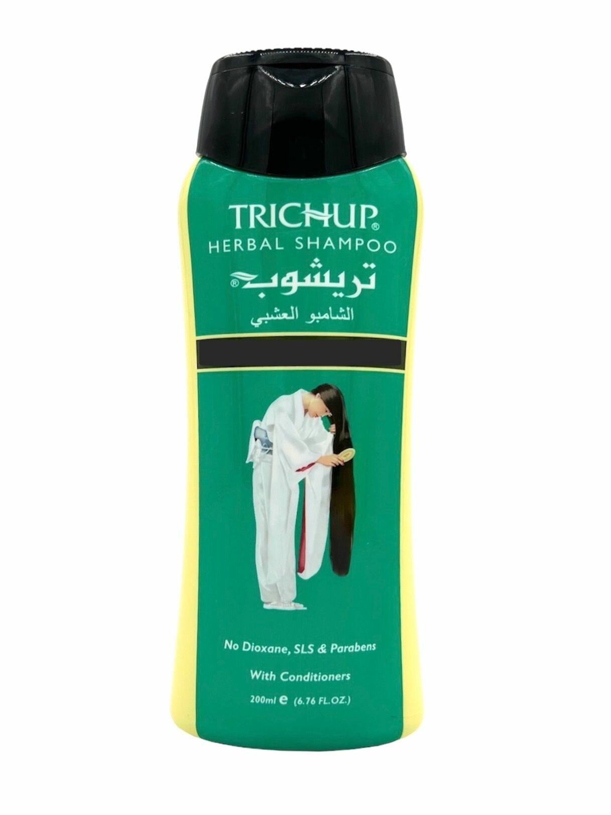 Trichup Herbal Shampoo BLACK SEED Vasu индия /Травяной шампунь с черным тмином Тричуп Васу, 200 мл