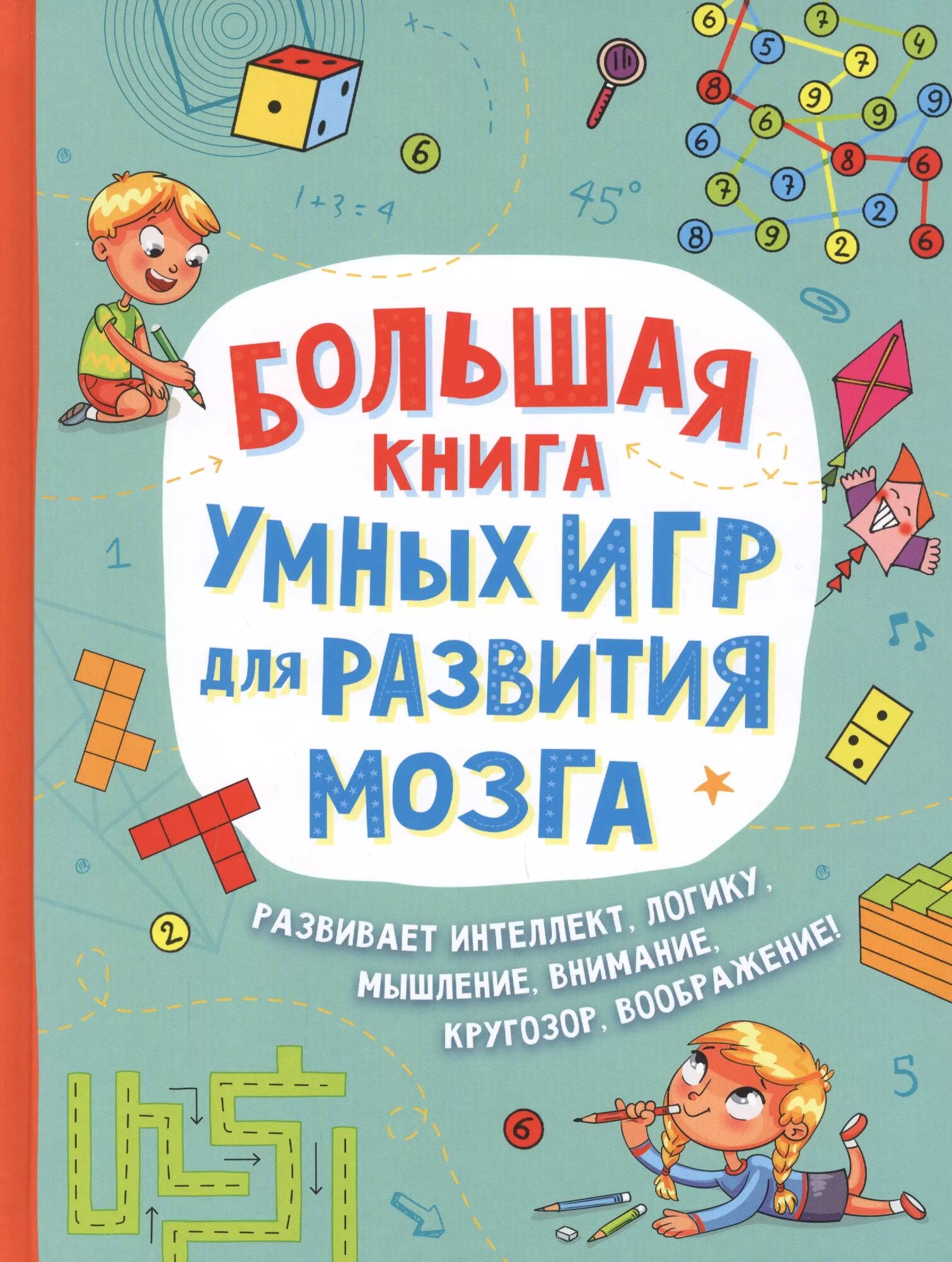 Большая книга умных игр для развития мозга (Вера Лордкипанидзе)