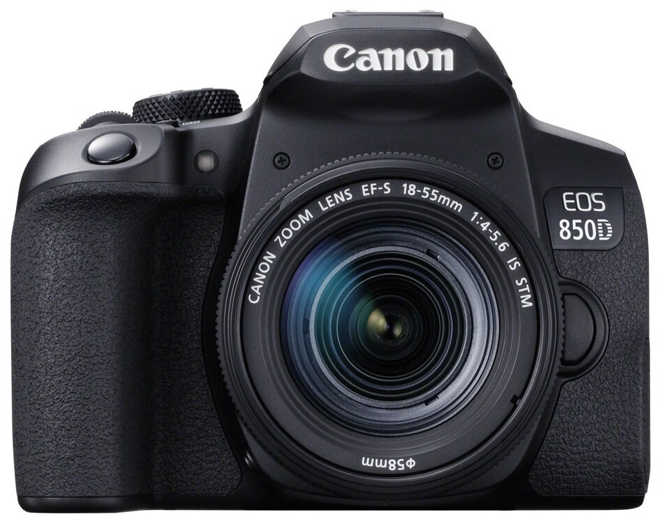 Фотоаппарат Canon EOS 850D Kit EF-S 18-55mm f/4-5.6 IS STM, черный
