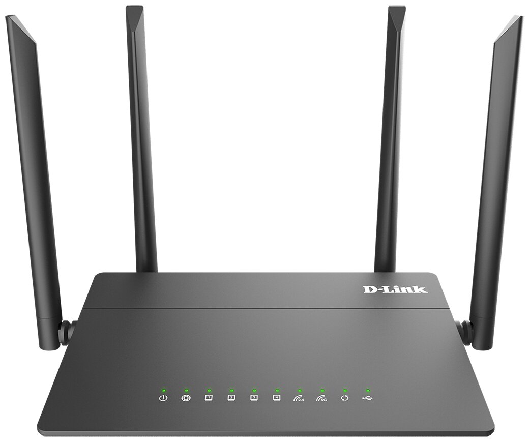 Маршрутизатор D-Link DIR-815, 1167 Мбит/с, 4 антенны, черный