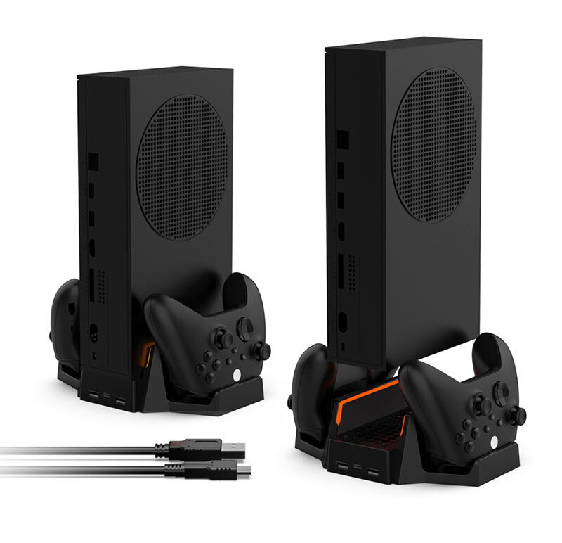 Многофункциональный стенд с функцией охлаждения для Xbox Series S (Dobe TYX-0663X) Black