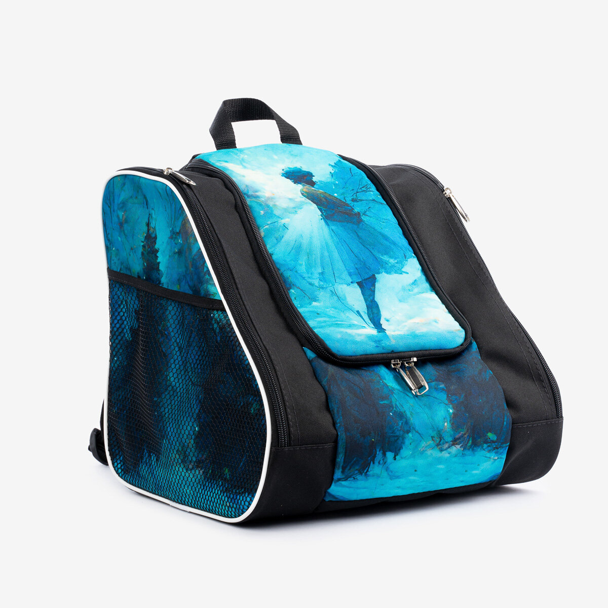 Сумка рюкзак ProStyle "Бильман", Нимфа, для роликовых и фигурных коньков, 10 л