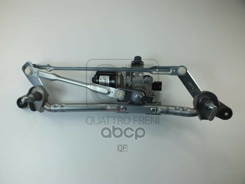 Трапеция стеклоочистителя с мотором QUATTRO FRENI арт. QF01N00165