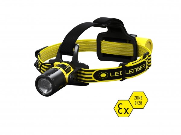 Фонарь налобный Led Lenser EXH8R, взрывозащищённый
