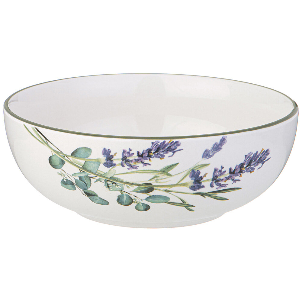 Салатник agness лаванда 16,5*6 см 800 мл KSG-358-2148